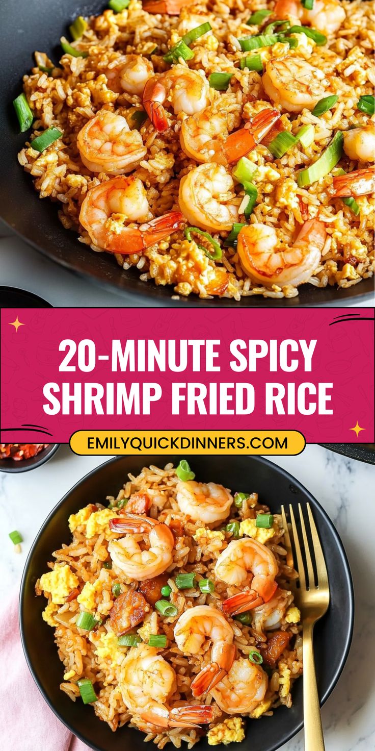 Spicy Shrimp Fried Rice Recipe