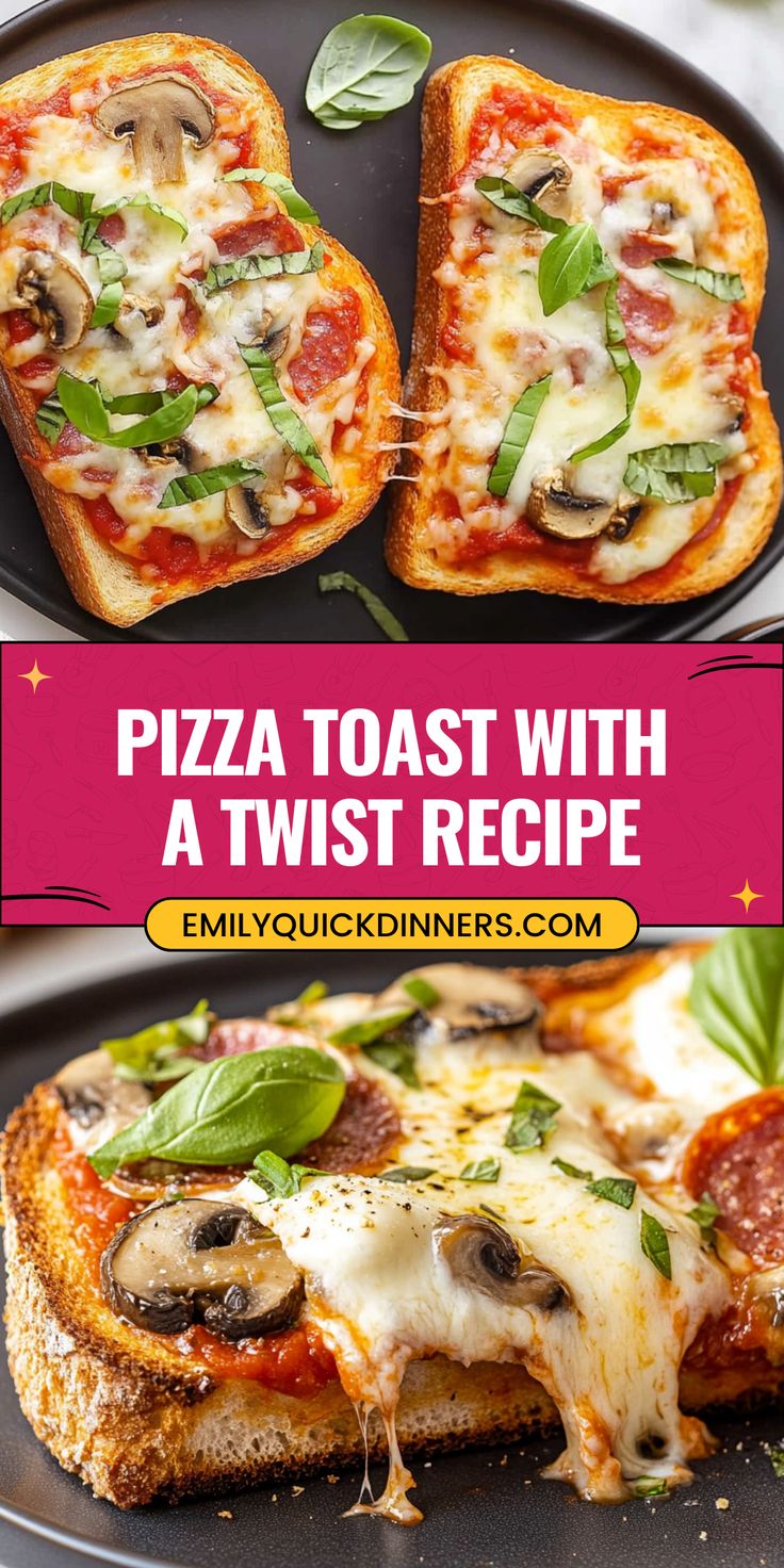 Pizza Toast Recipe