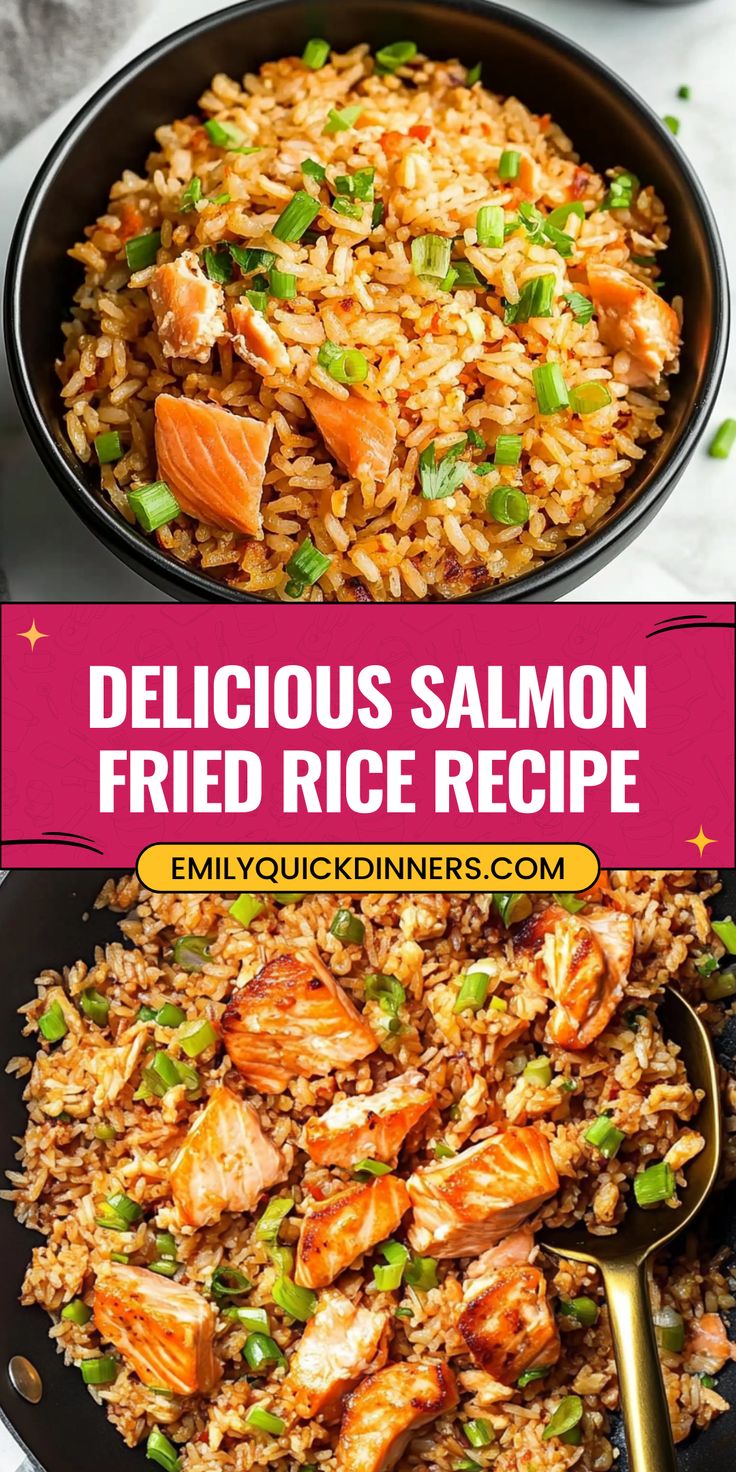 Salmon Fried Rice Recipe