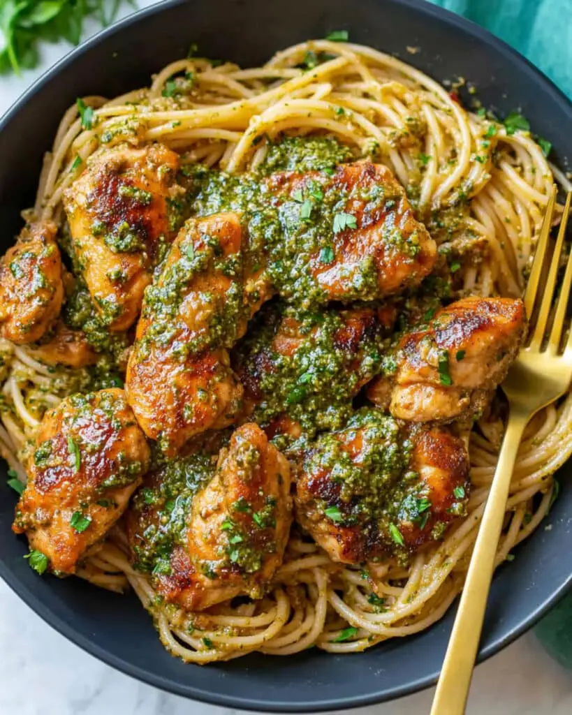 Chicken Scampi Pasta Recipe