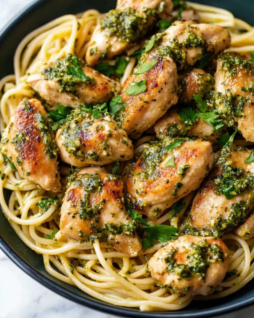 Chicken Scampi Pasta Recipe