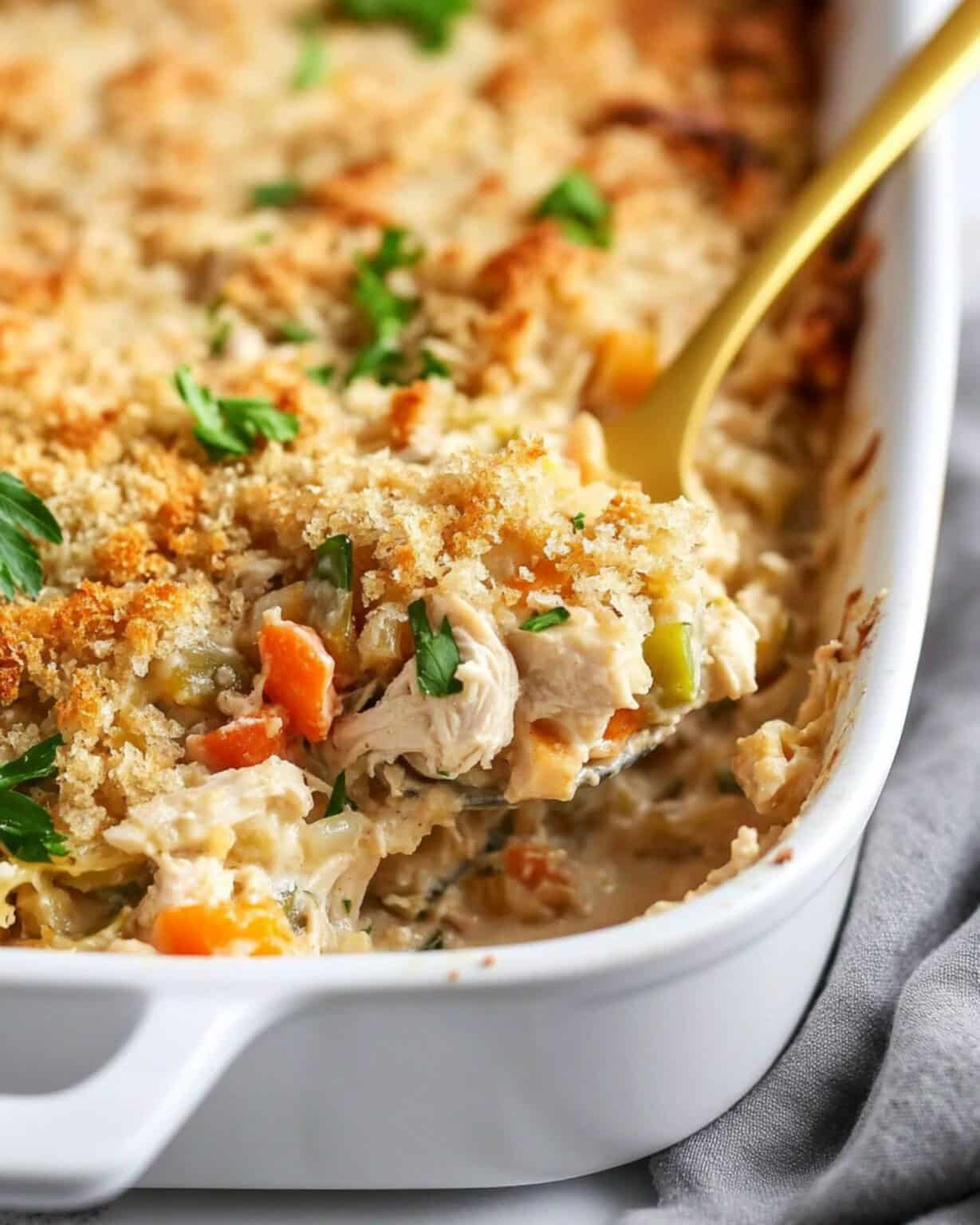 Chicken Cordon Bleu Casserole Recipe