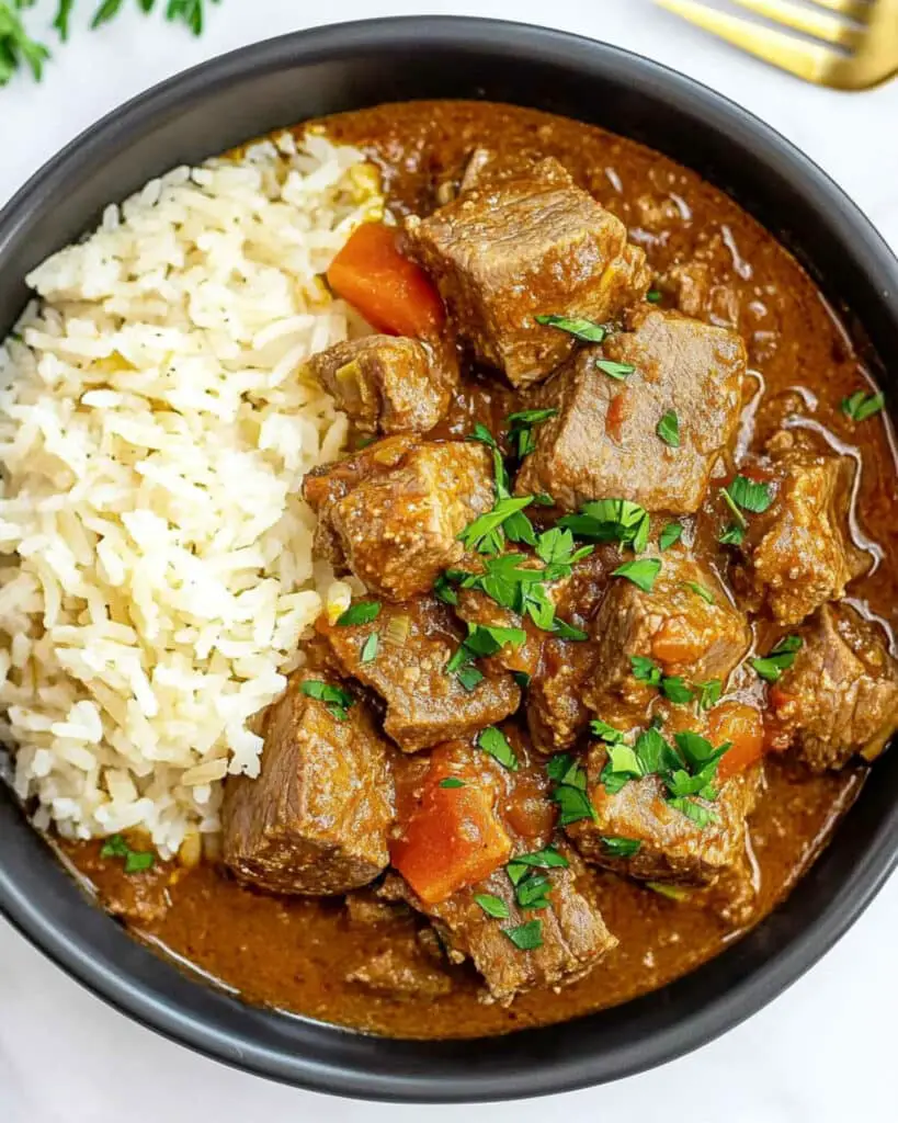 Slow Cooker Beef Madras Recipe