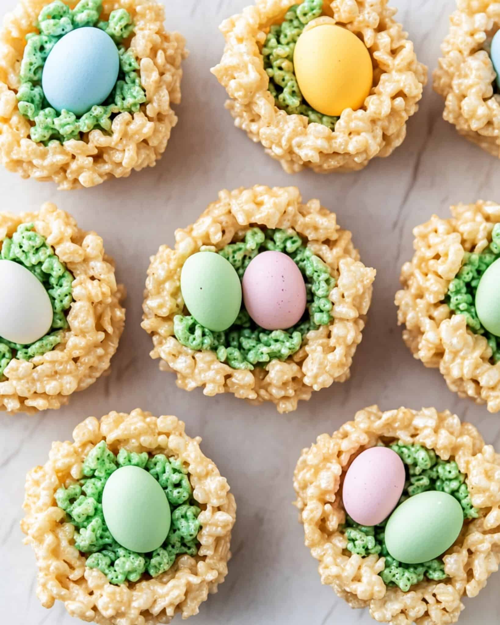 Adorable Rice Krispie Nests Recipe
