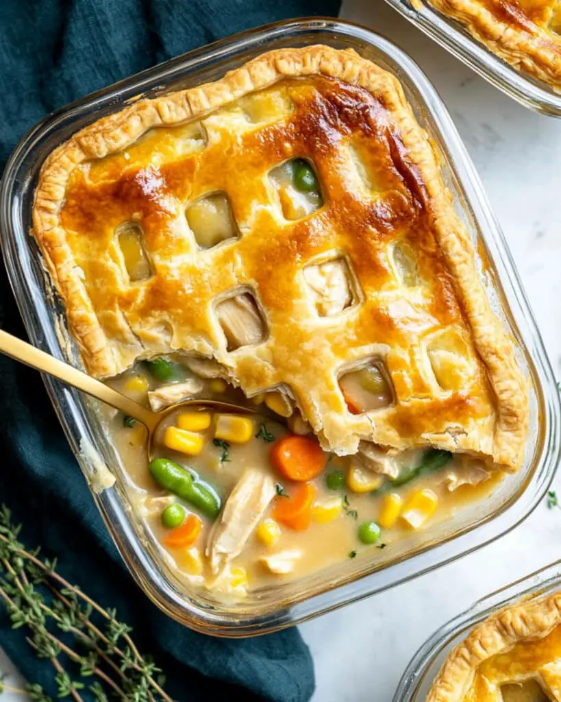 Individual Chicken Pot Pies Recipe