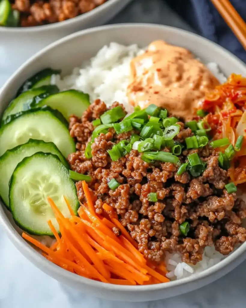 Korean Beef Rice Bowls Recipe