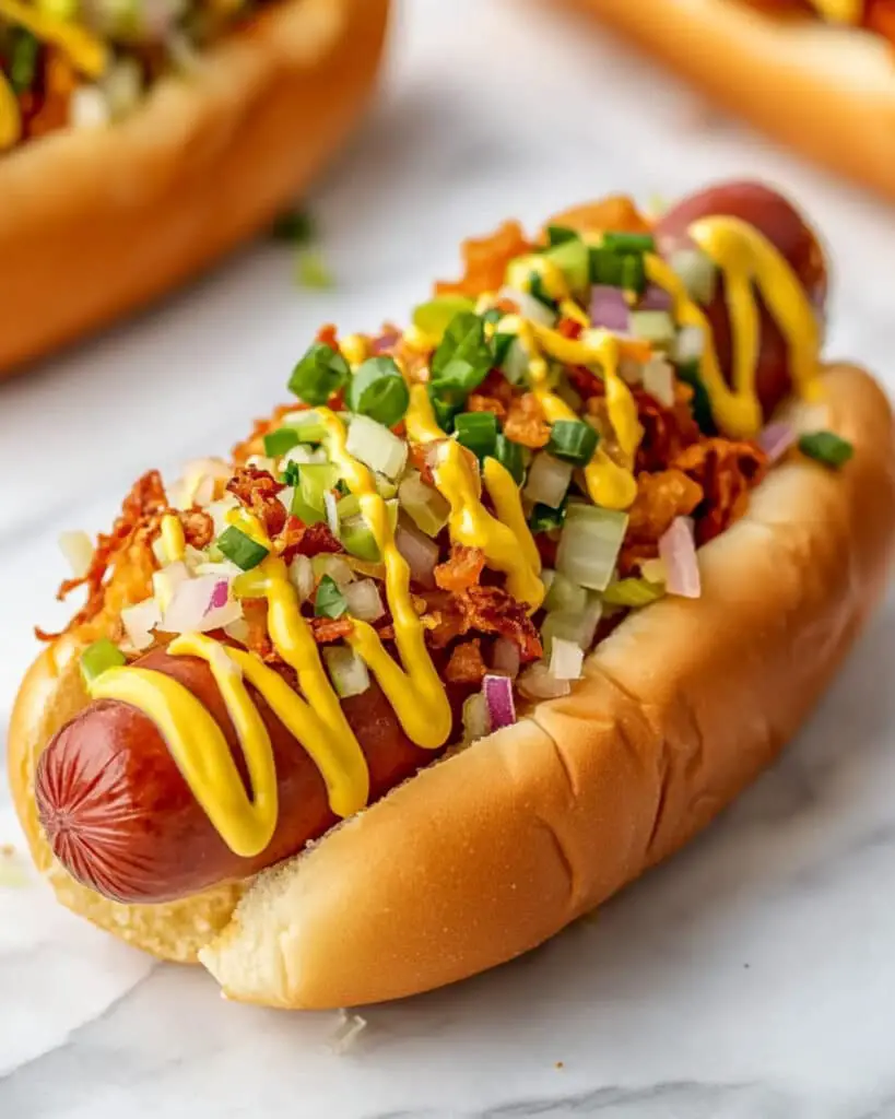 Loaded Scandi Hot Dogs Recipe