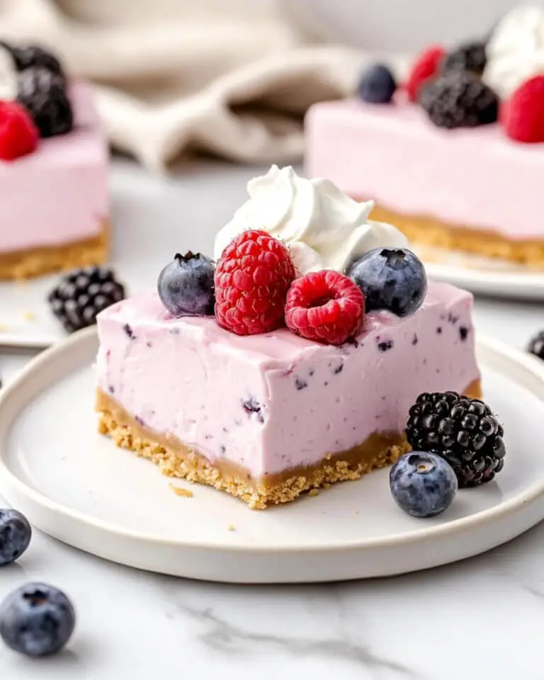 No-Bake Berry Cheesecake Recipe