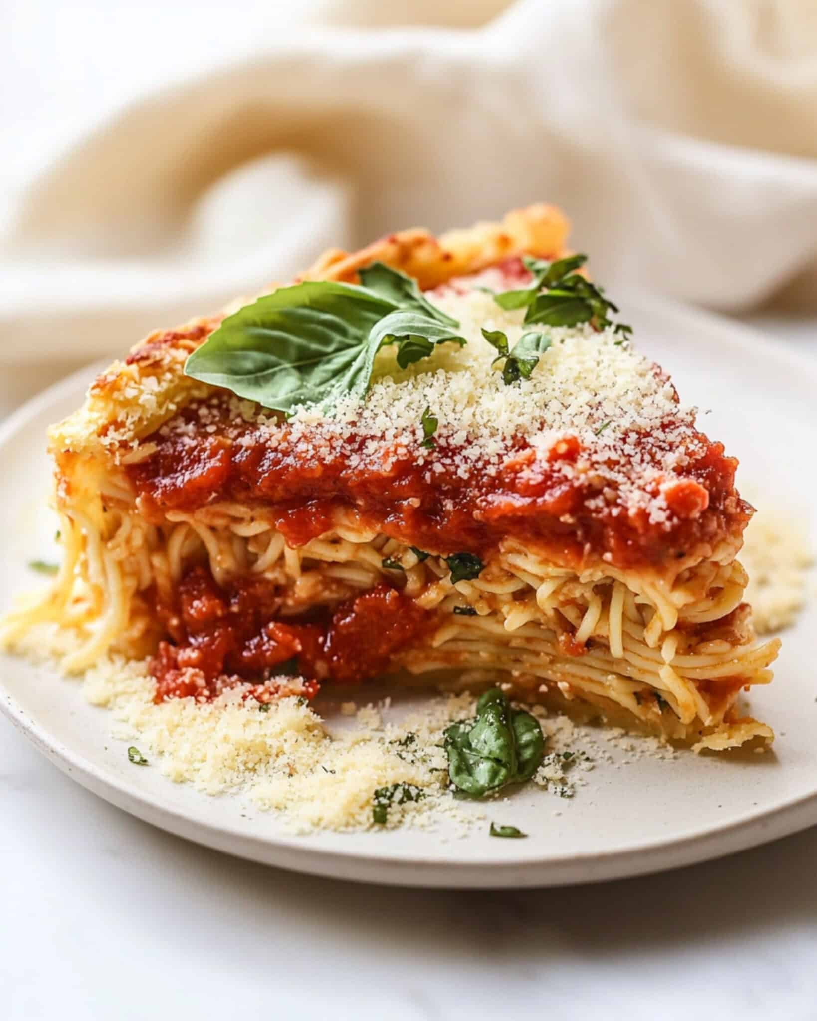 Spaghetti Pie Recipe