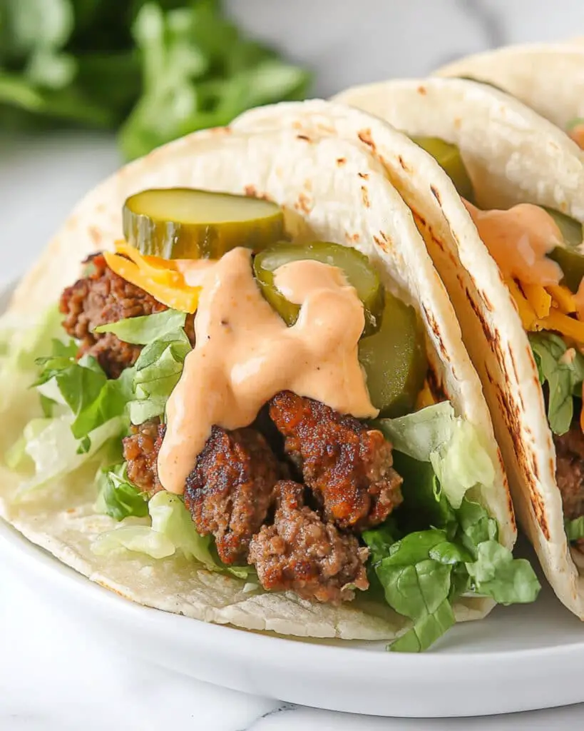 Big Mac Tacos Recipe