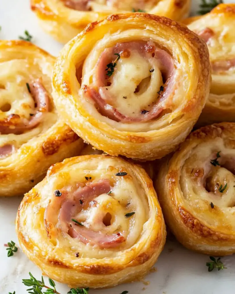 Ham and Cheese Pinwheels Recipe