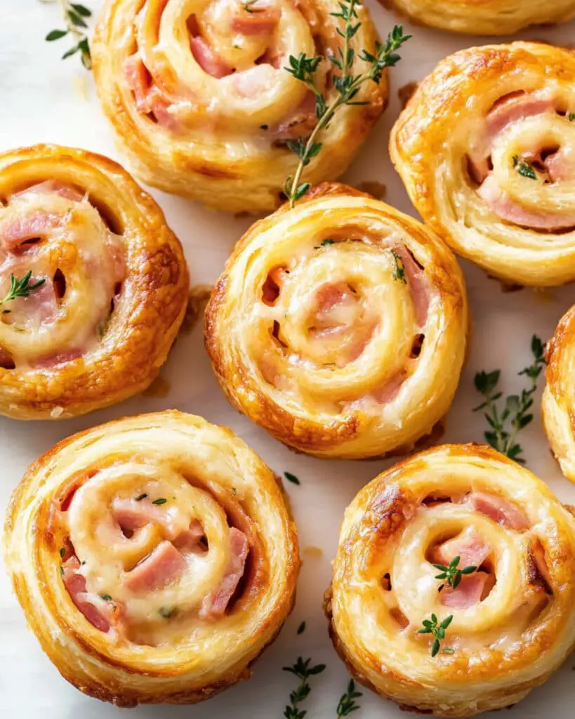 Ham and Cheese Pinwheels Recipe