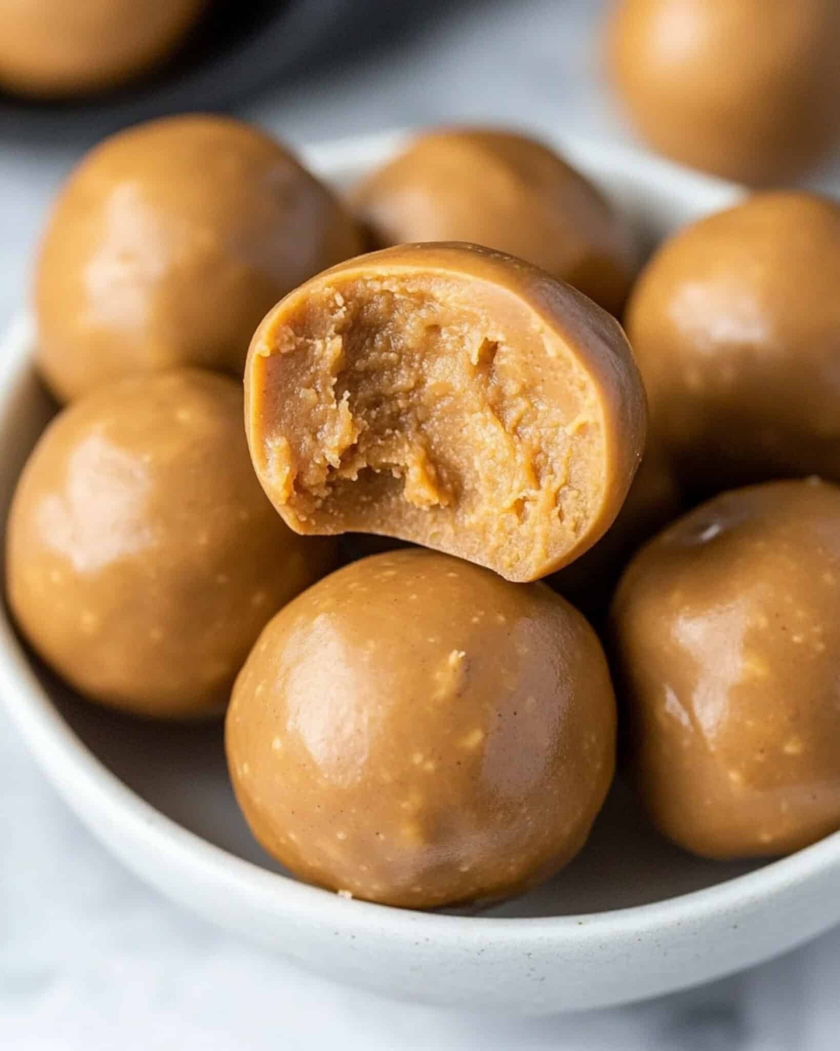 No Bake Peanut Butter Balls Recipe