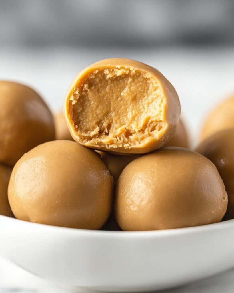 No Bake Peanut Butter Balls Recipe