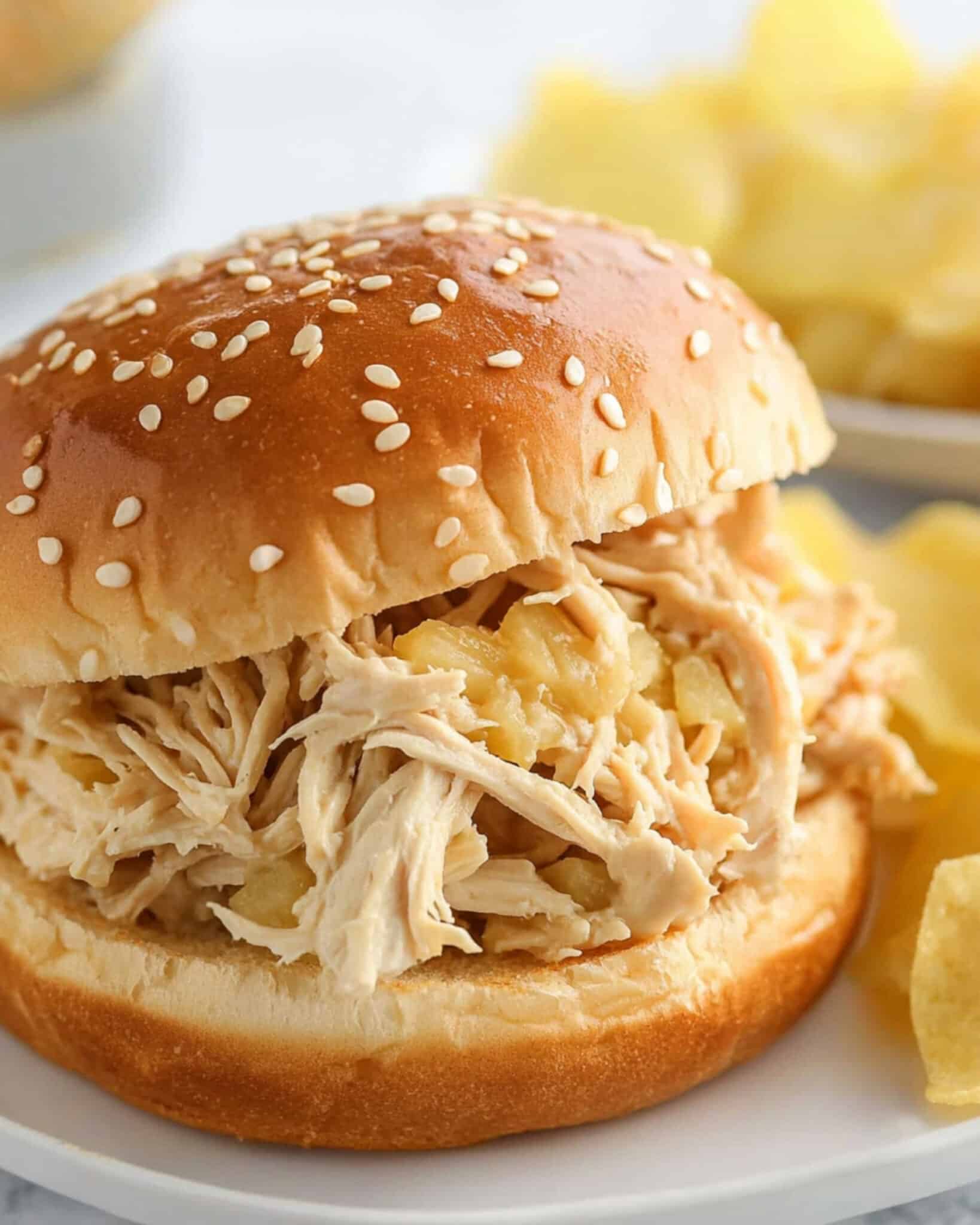 Ohio Shredded Chicken Sandwiches Recipe