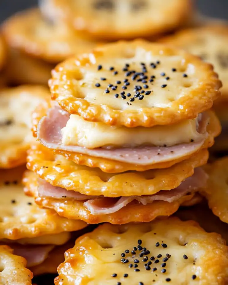 Ritz Cracker Ham and Cheese Sandwiches Recipe