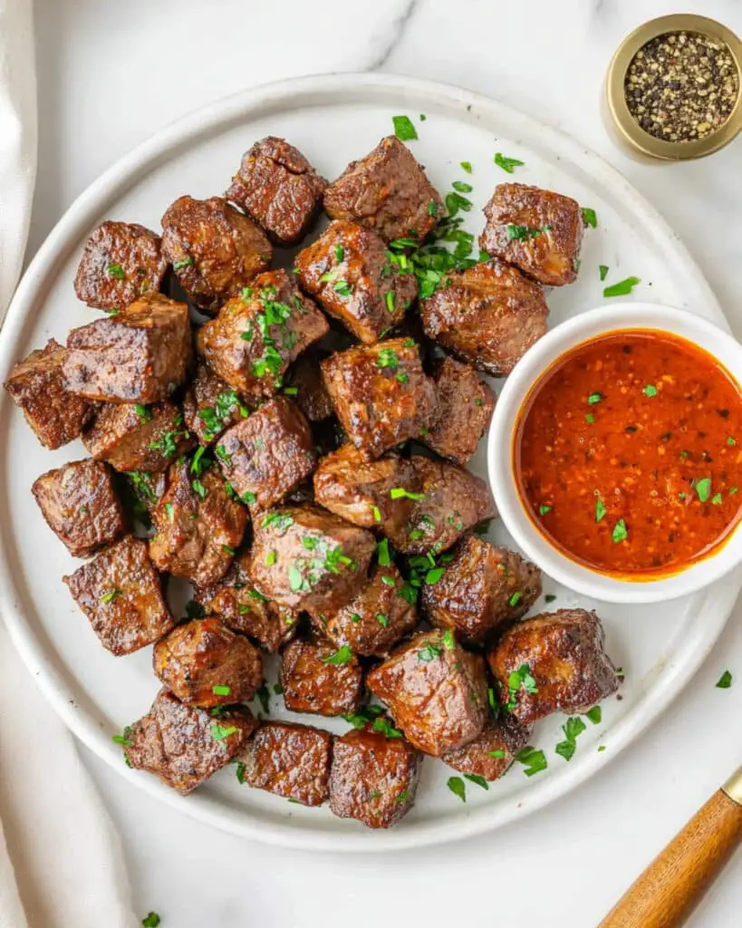 Steak Bites with Cowboy Butter Recipe