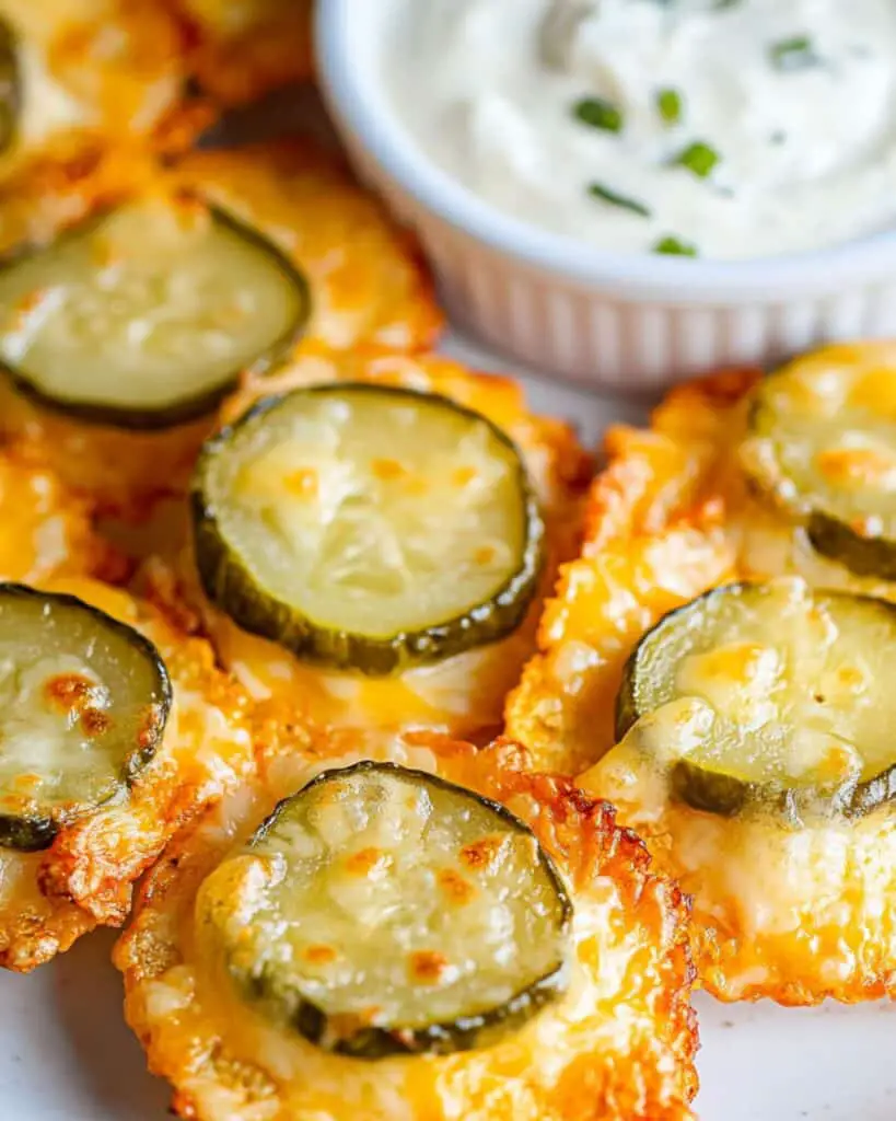 Cheesy Pickle Chips Recipe