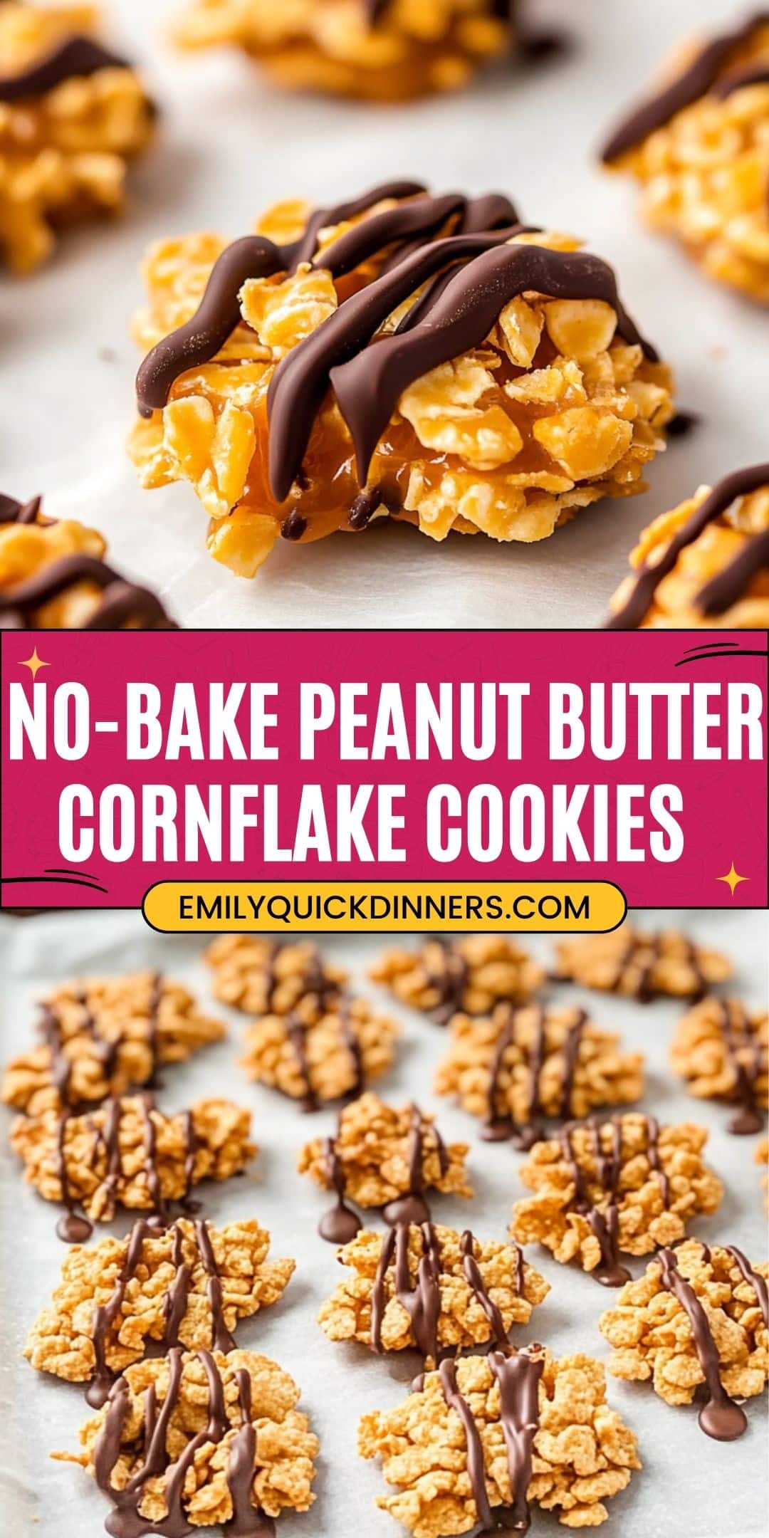 Peanut Butter Cornflake Cookies Recipe