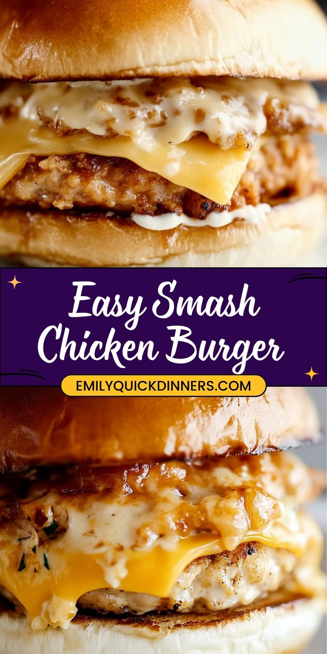 Smash Chicken Burger Recipe