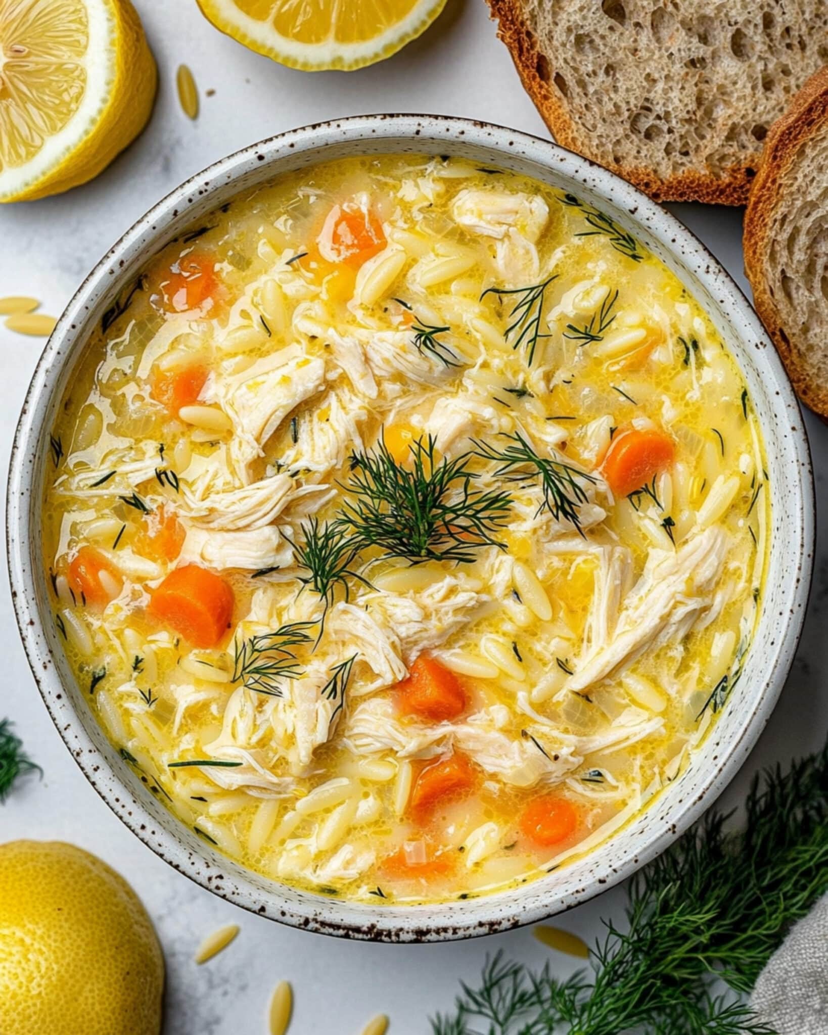 Greek Lemon Chicken Soup Recipe