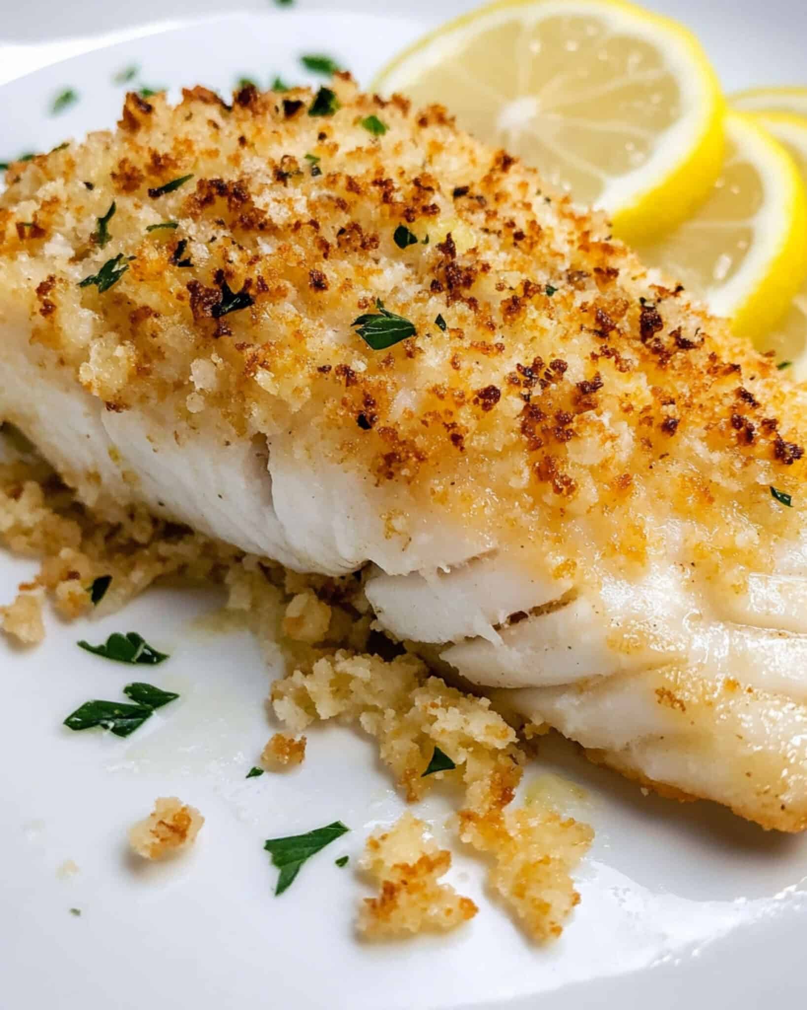 Panko Parmesan Baked Cod Recipe