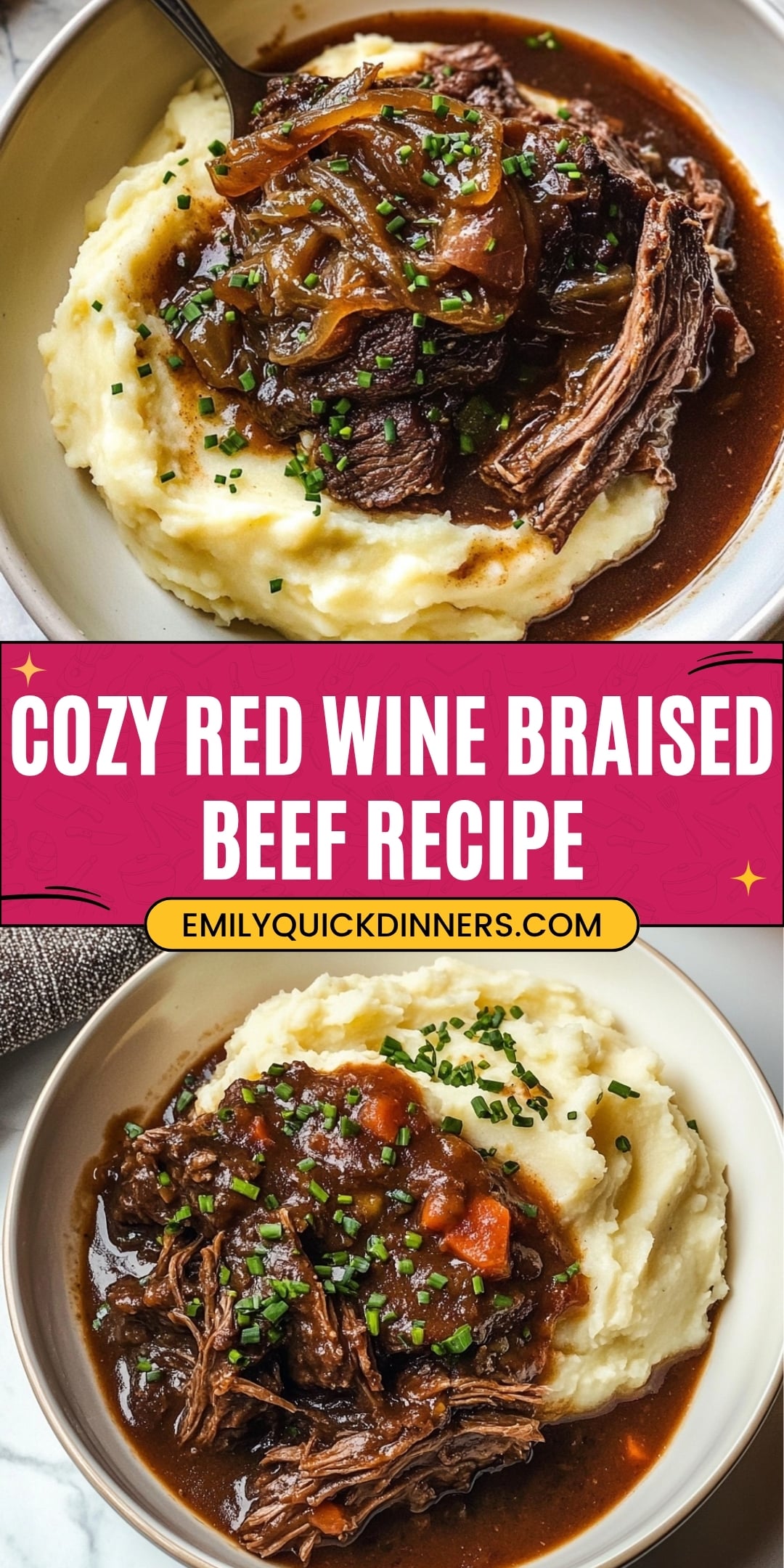 Red Wine Braised Beef: Rich & Tender Slow-Cooked Delight