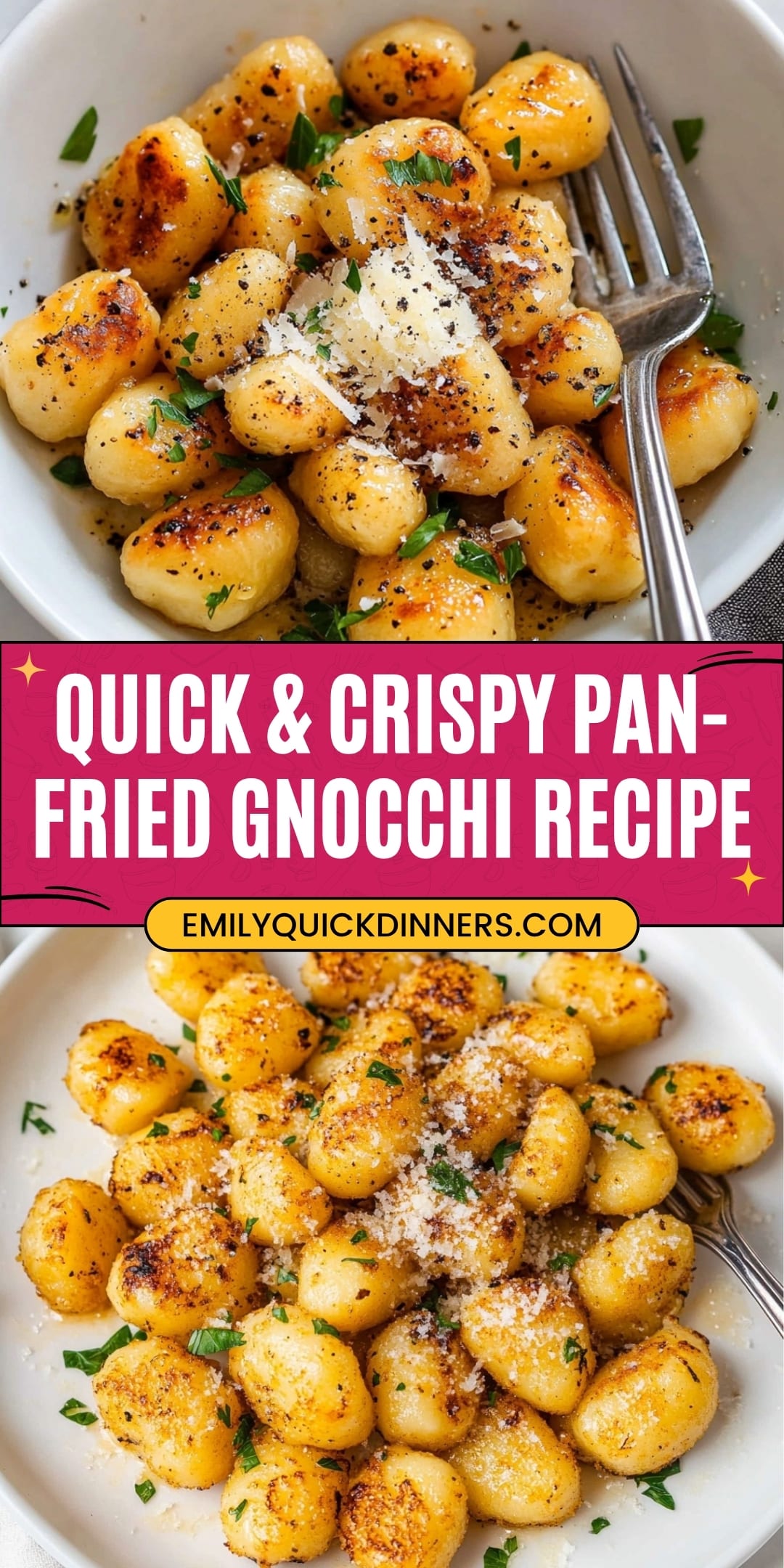 20 Minute Pan Fried Gnocchi: Quick & Crispy Gnocchi Recipe