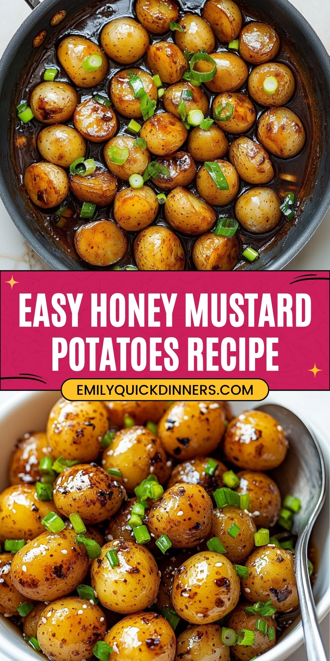 Honey Mustard Potatoes: Comforting Tangy Side Dish Recipe