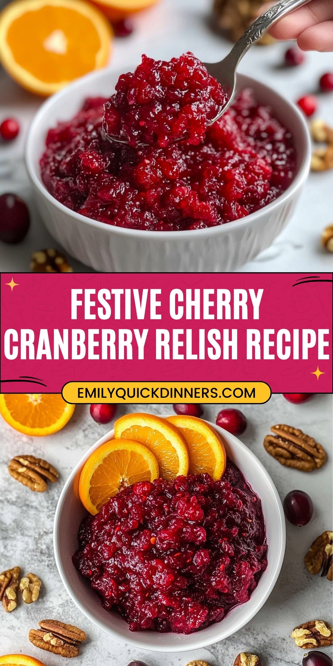 Cherry Cranberry Relish with Jello Recipe - Elevate Your Holiday Table