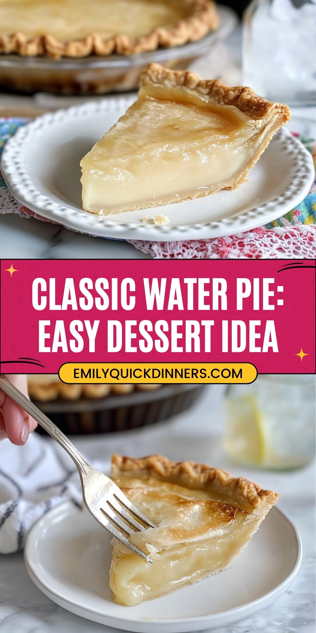 Water Pie Recipe: Discover the Magic of this Great Depression Dessert