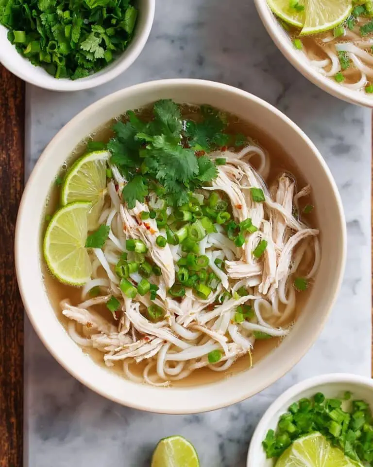 Quick Chicken Pho - Fast & Flavorful Vietnamese Noodle Soup