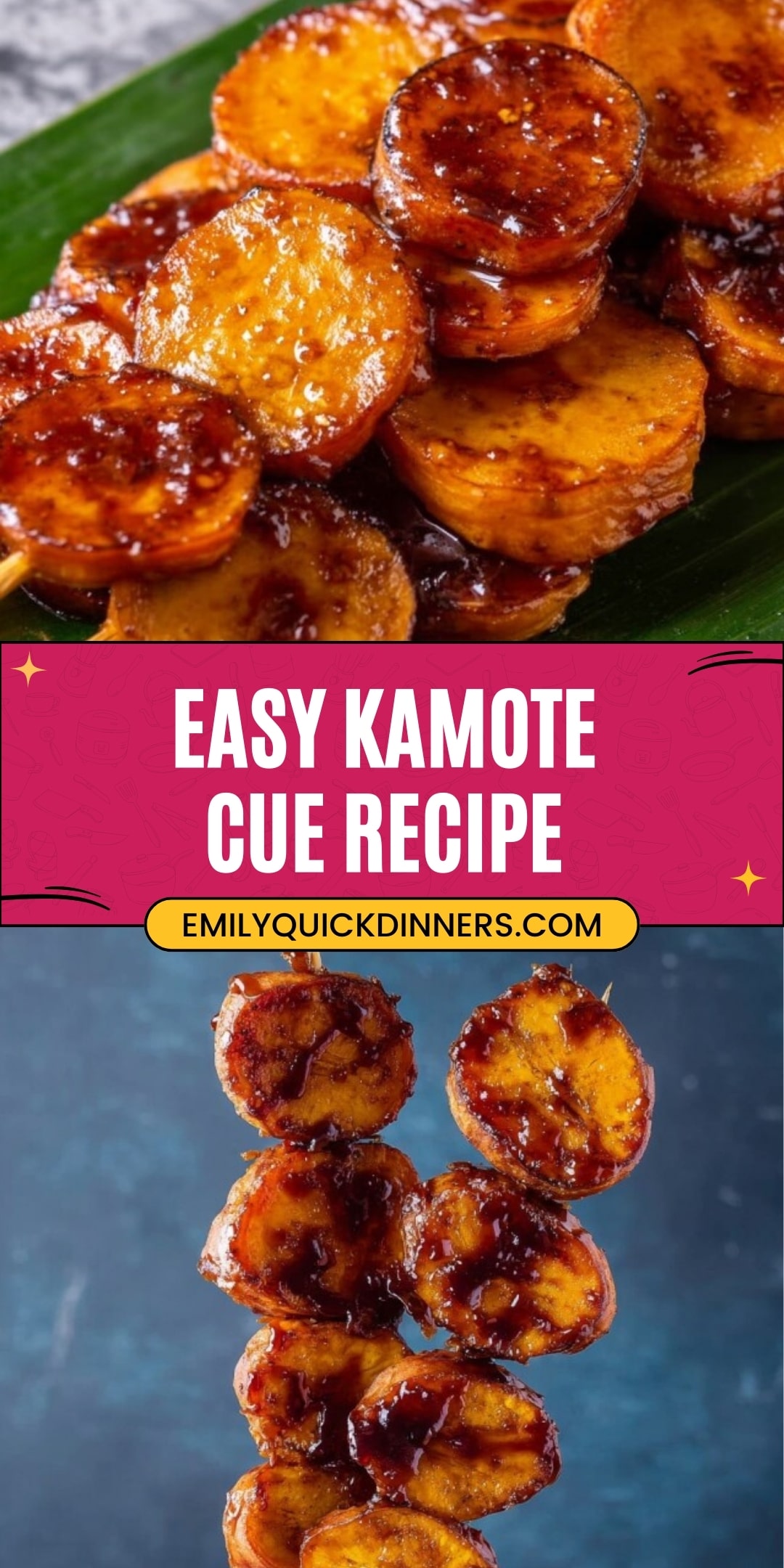 Kamote Cue Filipino Candied Sweet Potatoes | Irresistible Street Food