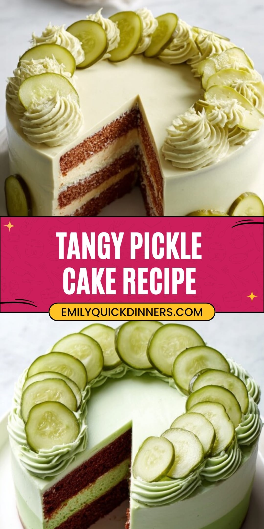 Pickle Cake: Deliciously Surprising Sweet and Tangy Dessert