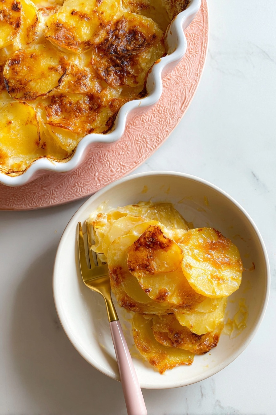 Creamy French Onion Potato Bake - Irresistible Comfort Food
