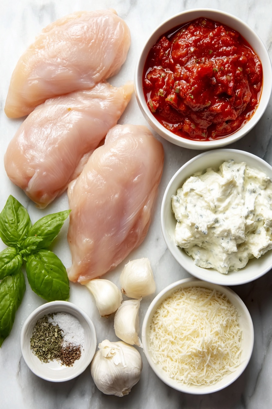 Creamy Tomato Basil Chicken in Slow Cooker | Delicious & Easy