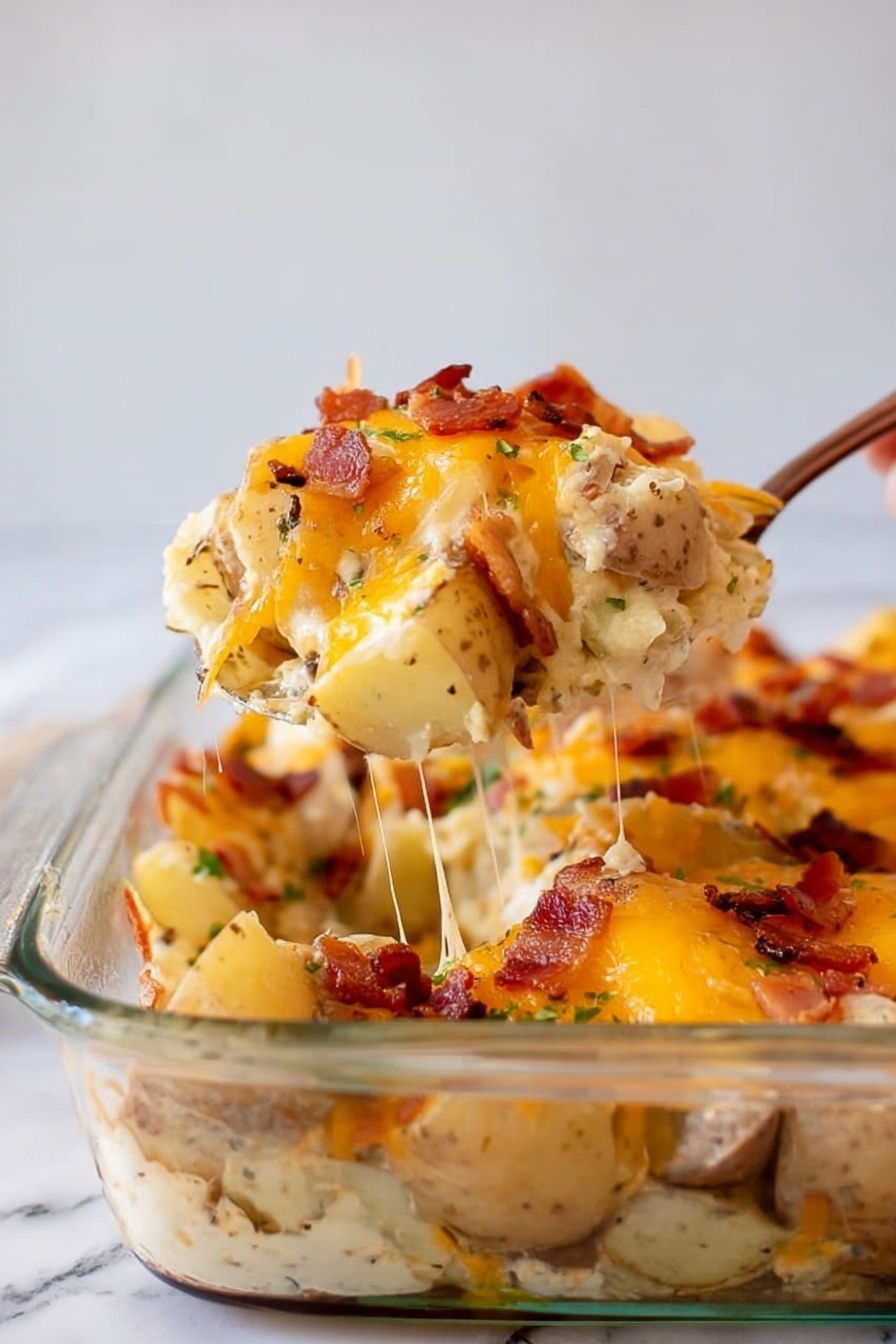 Loaded Chicken Potato Casserole: Cozy, Cheesy Comfort Food