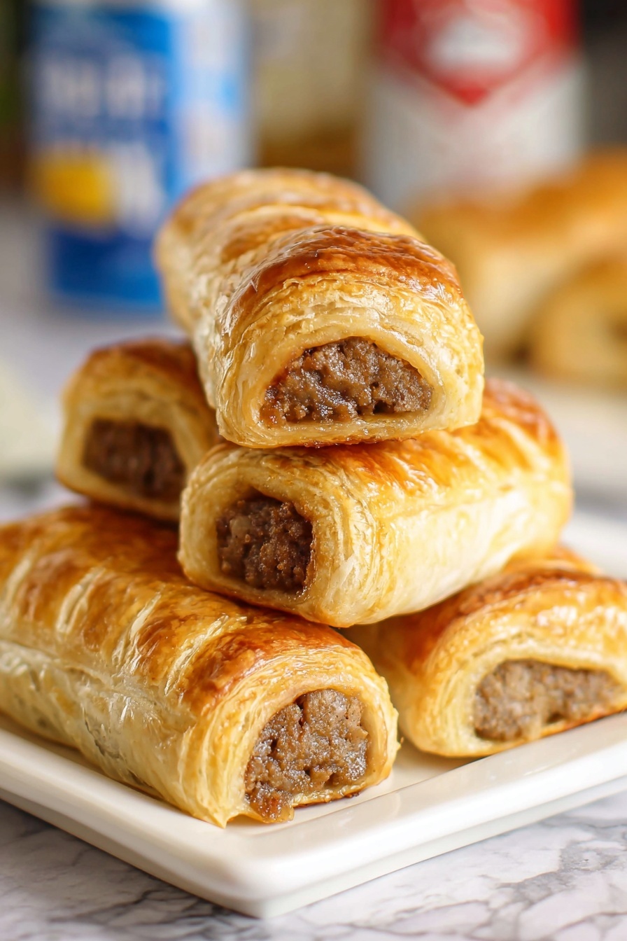 Homemade Scottish Sausage Rolls: Irresistibly Flaky & Flavorful