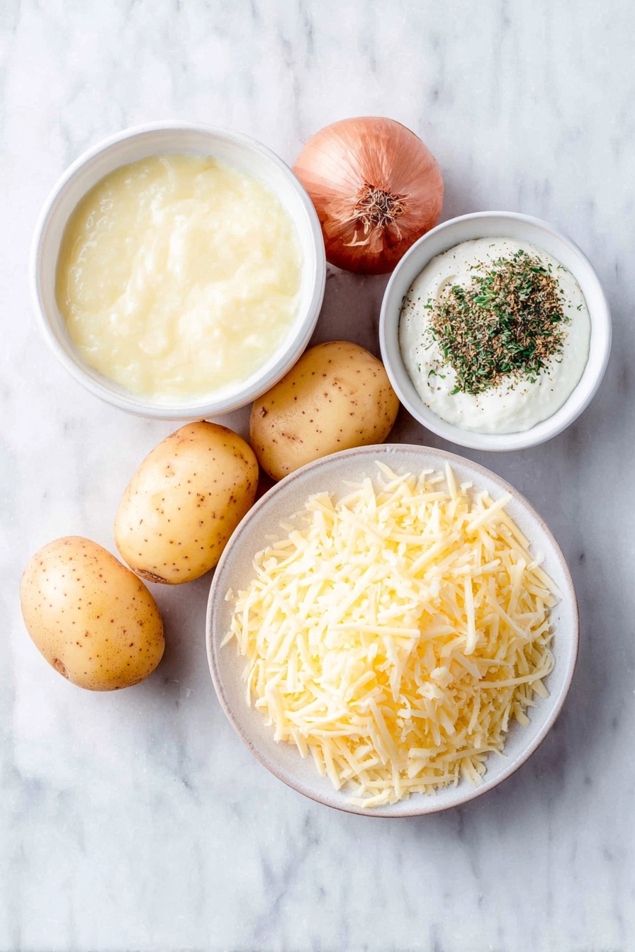 Creamy French Onion Potato Bake - Irresistible Comfort Food