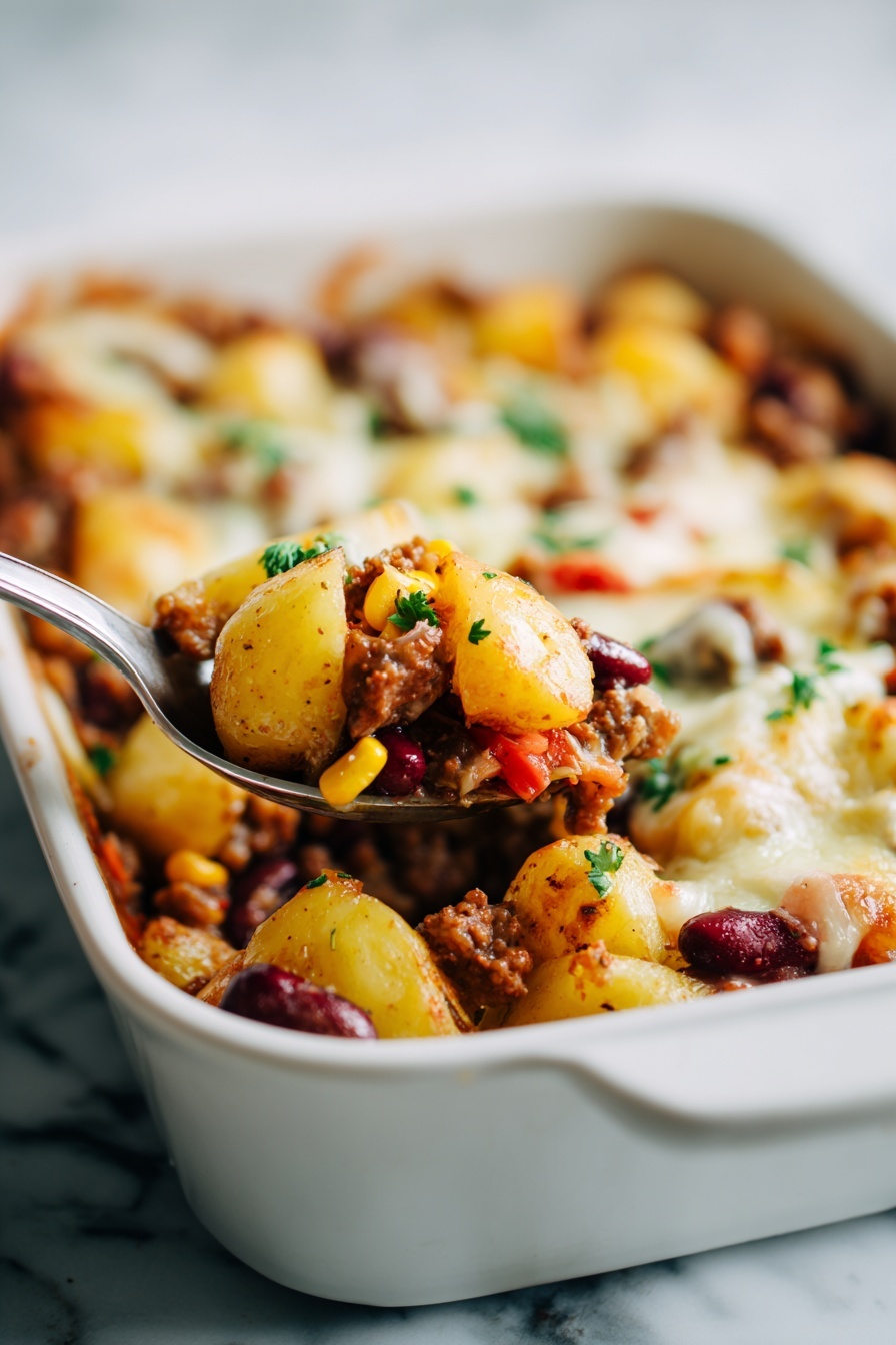 Slow Cooker Cowboy Casserole: Easy, Comforting Dinner