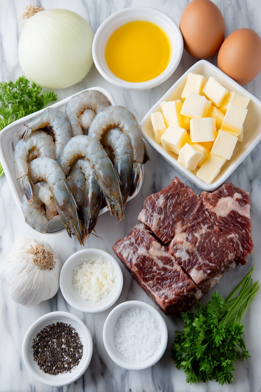 Blackened Steak and Shrimp Alfredo – Bold & Creamy Dinner